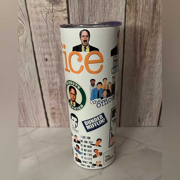 Hand Crafted | Dining | Office Comedy Inspired Tumbler Funny Workplace ...